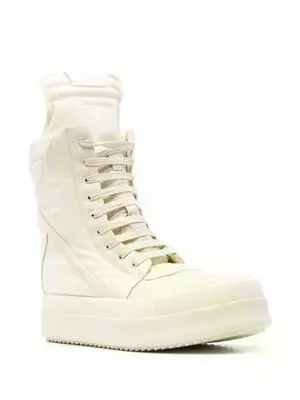 Rick Owens Mega Geobasket Sneakers - Neutrals