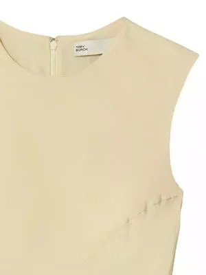 Tory Burch Flared Midi Dress - Neutrals