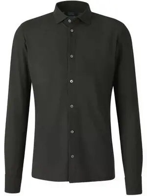 ZANONE Cotton Shirt - Green