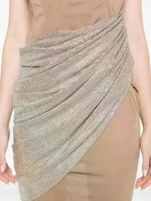 Giuseppe Di Morabito Rhinestone-embellished Gown