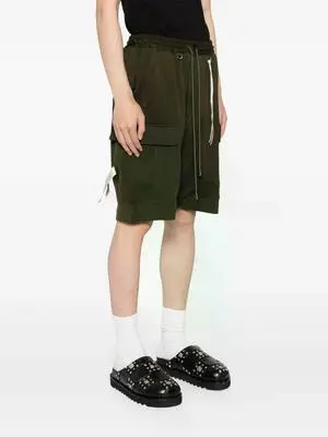 MASTERMIND WORLD Drawstring Cargo Shorts - Green
