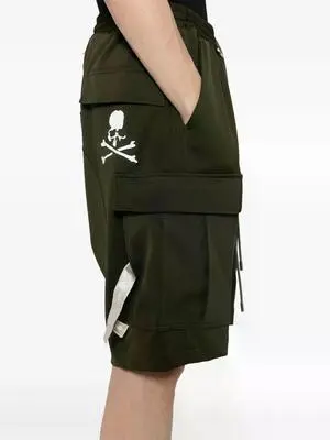 MASTERMIND WORLD Drawstring Cargo Shorts - Green