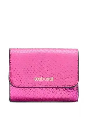 Roberto Cavalli Leather Wallet - Pink