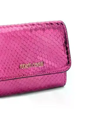 Roberto Cavalli Leather Wallet - Pink