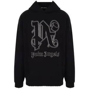 Palm Angels Logo Sweatshirts Hoodies For Men