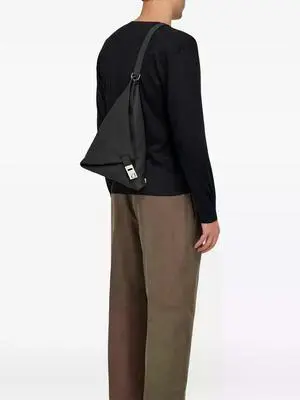 FERRAGAMO Medium Hug Buckle Sling Bag - Black