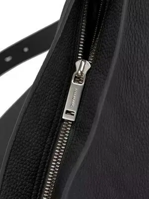 FERRAGAMO Medium Hug Buckle Sling Bag - Black