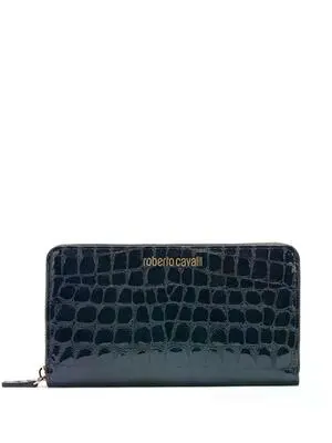 Roberto Cavalli Leather Wallet - Blue
