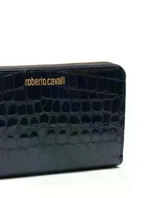Roberto Cavalli Leather Wallet - Blue