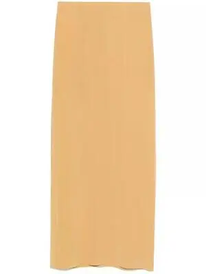 ALYSI Silk Midi Skirt