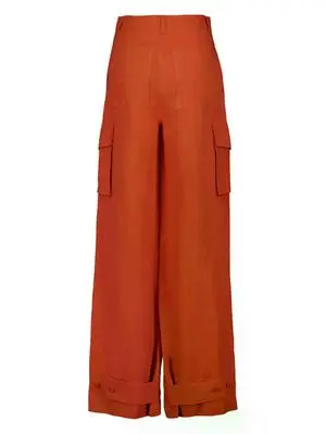 PAULA Saguaro Linen Trousers