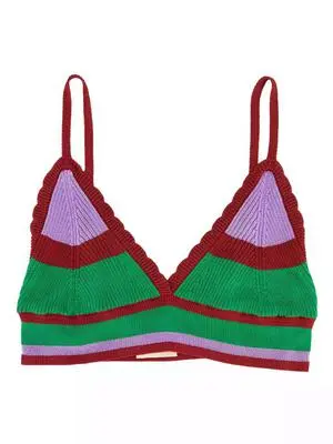 PAULA Sard Stripes Knitted Bra