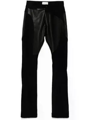 YEHUAFAN Panelled Trousers