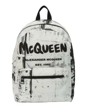Alexander McQueen Metropolitan Backpack - Black/white