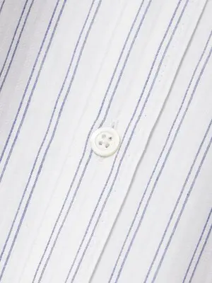 MAISON MARGIELA Oversized Striped Cotton Shirt