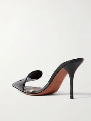 Alaïa Pvc And Patent-leather Mules