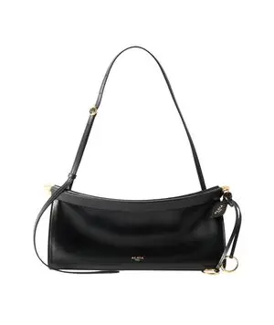 Alaïa Click E/w Medium Leather Shoulder Bag - Black