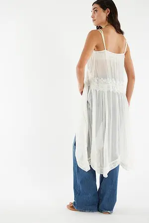 Free People Snowbird Maxi Top - Ivory