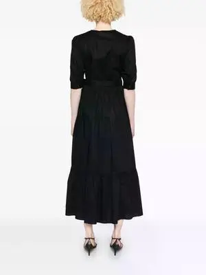 TWINSET Wrap Midi Dress