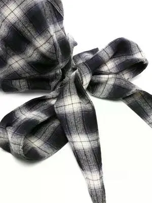 JUNTAE KIM Scarf Tie-neck Beret