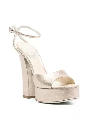 Rene Caovilla 140mm Ayersilk-shadow Strass Sandals