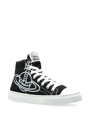 VIVIENNE WESTWOOD Plimsoll High-top Sneakers