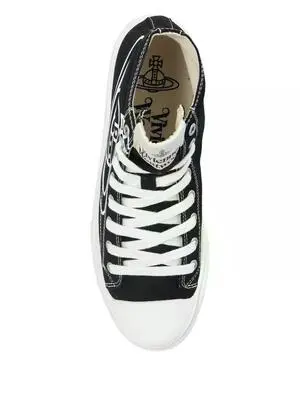 VIVIENNE WESTWOOD Plimsoll High-top Sneakers