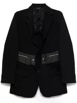BLACK COMME DES GARÇONS Single-breasted Blazer