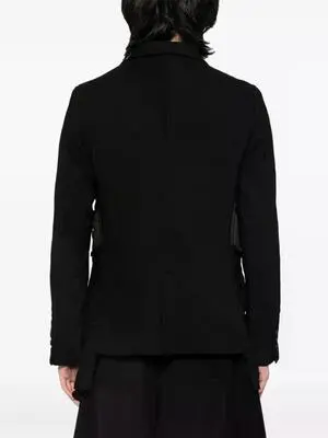 BLACK COMME DES GARÇONS Single-breasted Blazer