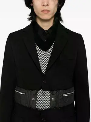 BLACK COMME DES GARÇONS Single-breasted Blazer