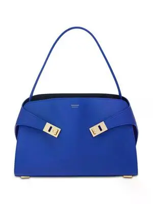 FERRAGAMO Medium Shoulder Bag - Blue