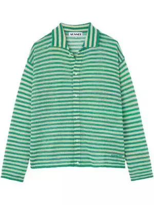 Sunnei Striped Cardigan