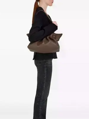 FERRAGAMO Soft Shoulder Bag - Grey