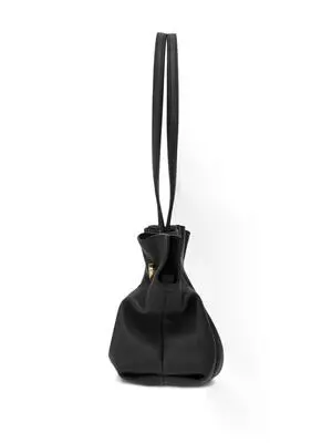 FERRAGAMO Small Nappa Leather Shoulder Bag - Black