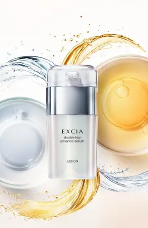 ALBION Excia Double Key Advance Serum - Clear