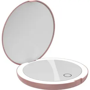 LUNA LONDON Compact Mirror Rose Gold