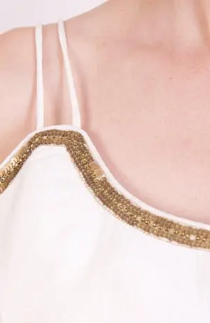 RAAS Neve Sequins Embroidered Blouse