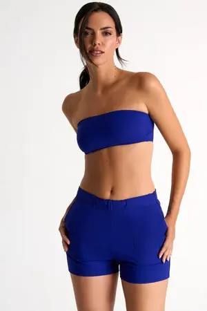 Shan Lycra Shorts - Blue