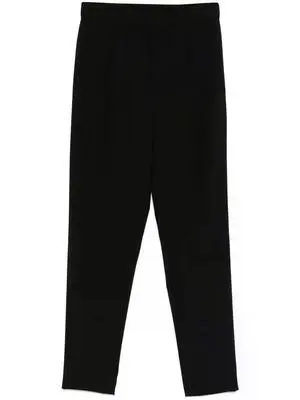 Giorgio Armani Virgin Wool Trousers - Black