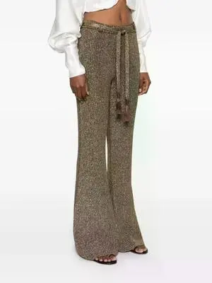 TOM FORD Metallic-threading Trousers