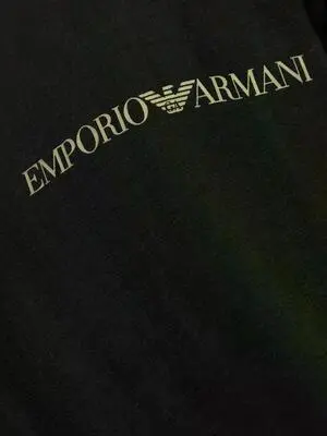 Emporio Armani Logo-embroidered T-shirts