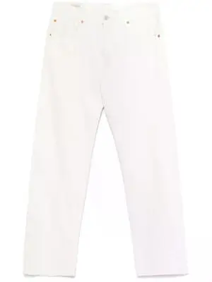 LEVI'S 555 Straight-leg Jeans - White