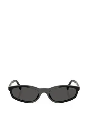 Miu Miu Round-frame Sunglasses - Black