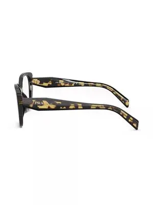Prada Full Rim Eyeglasses - Black