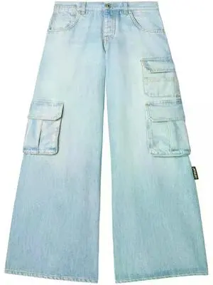 Off-white Cargo Jeans For Women