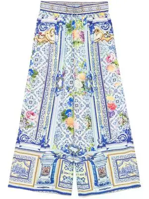 Camilla Wall To Wall Wonders Palazzo Trousers - Blue