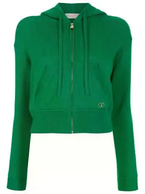 Valentino Garavani Full Zip Sweatshirts Hoodies For Women
