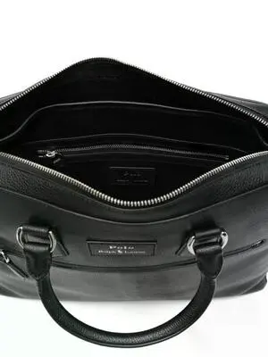 Polo Ralph Lauren Leather Briefcase - Black