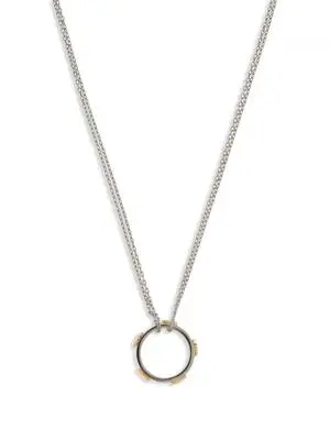 Tory Burch Logo Charm Necklace