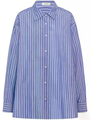 THE ROW Luka Striped Shirt